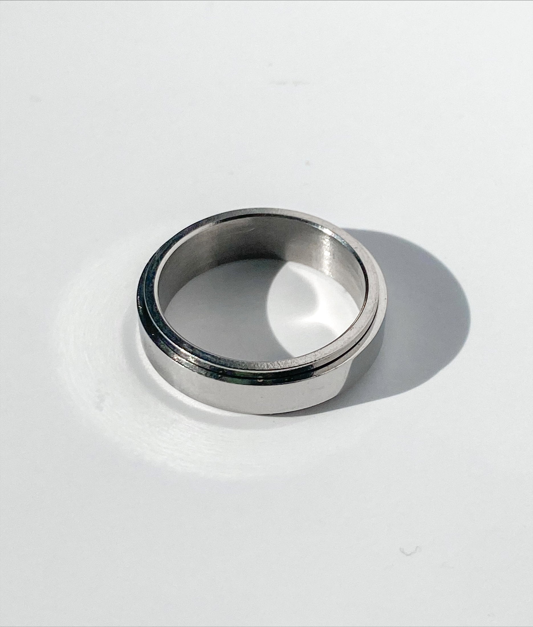 Solid Silver Spinner Ring | Calming Co Anxiety Rings